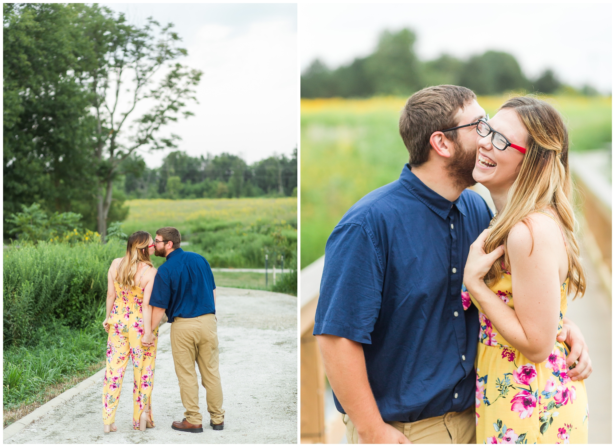 Madison + John | Childhood Playground | Auburn Illinois | Engagement ...