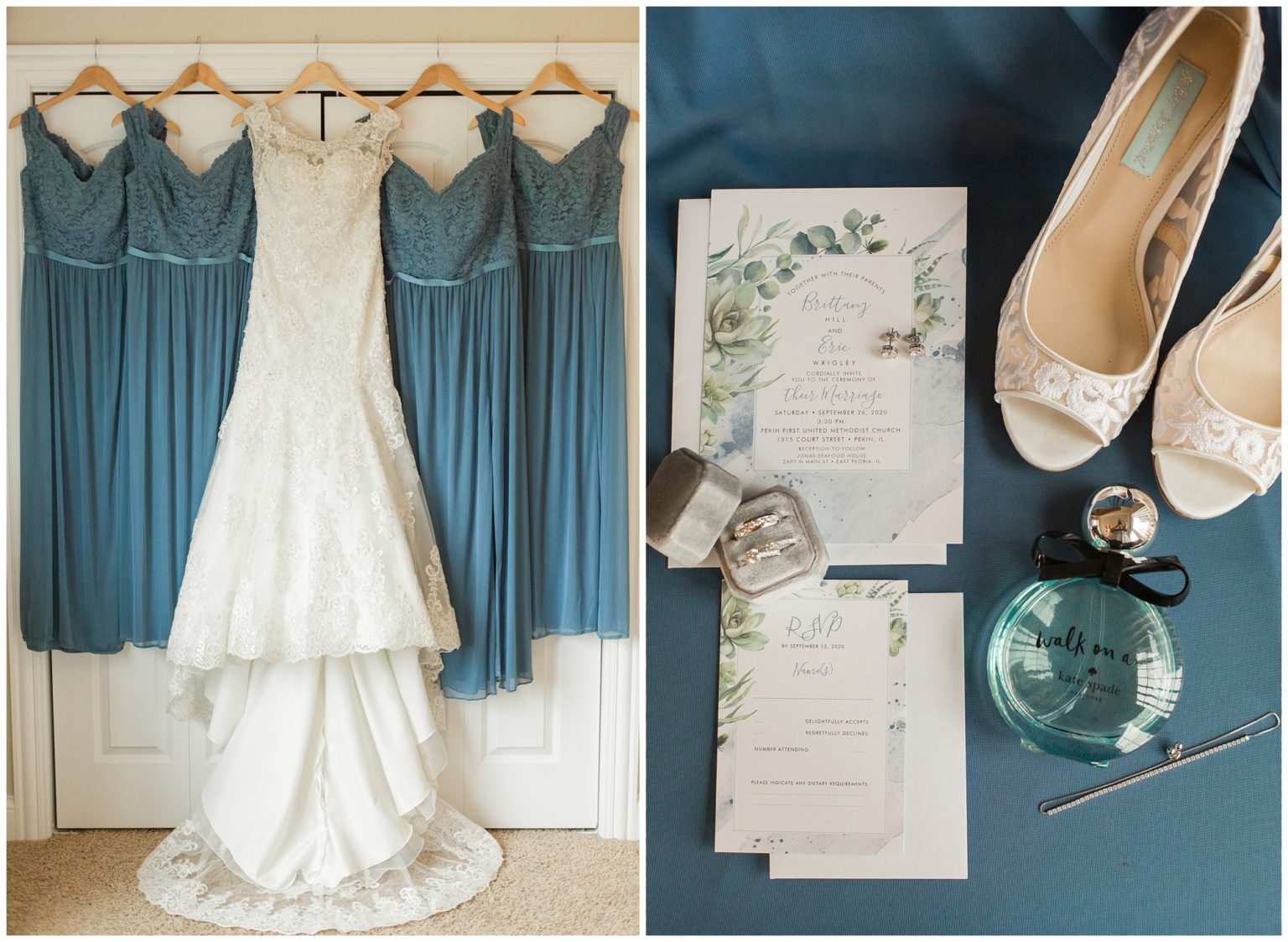 Brittany + Eric Wedding | Soderstrom Castle | Pekin Illinois | Wedding ...