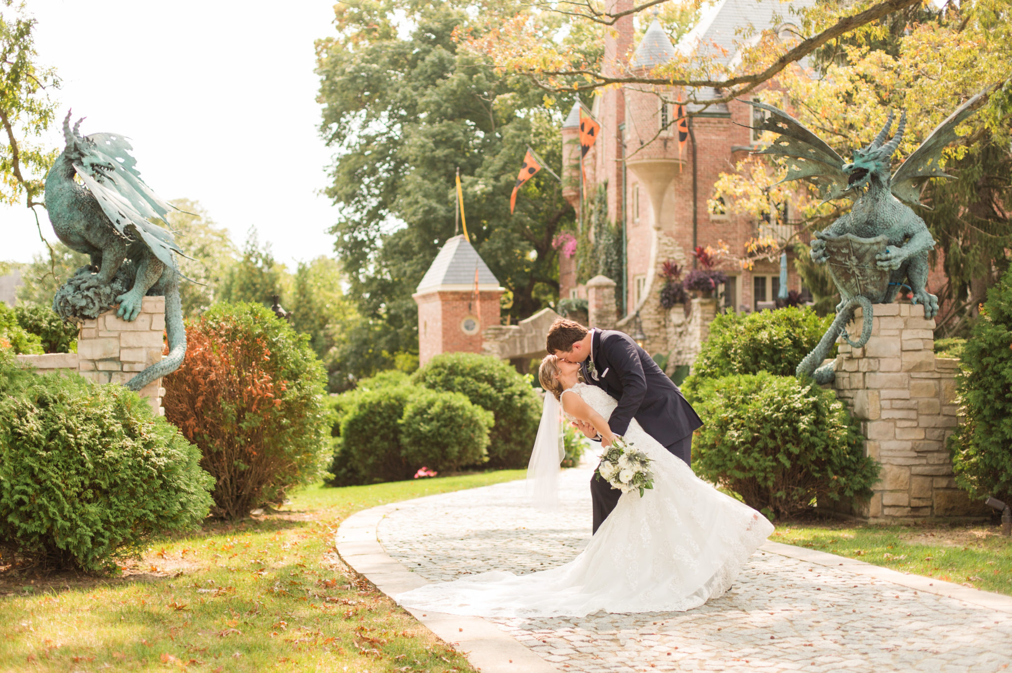 Brittany + Eric Wedding | Soderstrom Castle | Pekin Illinois | Wedding ...