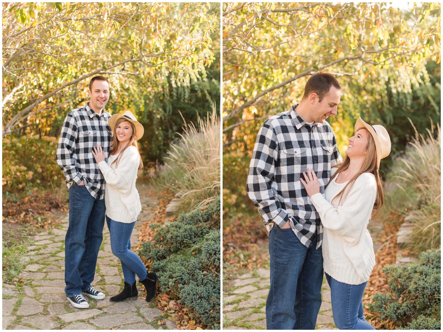 Mackenzie + Bryce | Springfield Illinois | Fall Engagement Photographer ...