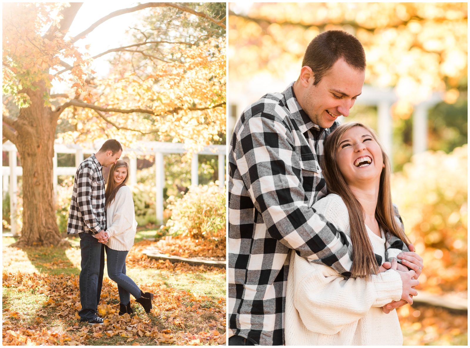 Mackenzie + Bryce | Springfield Illinois | Fall Engagement Photographer ...