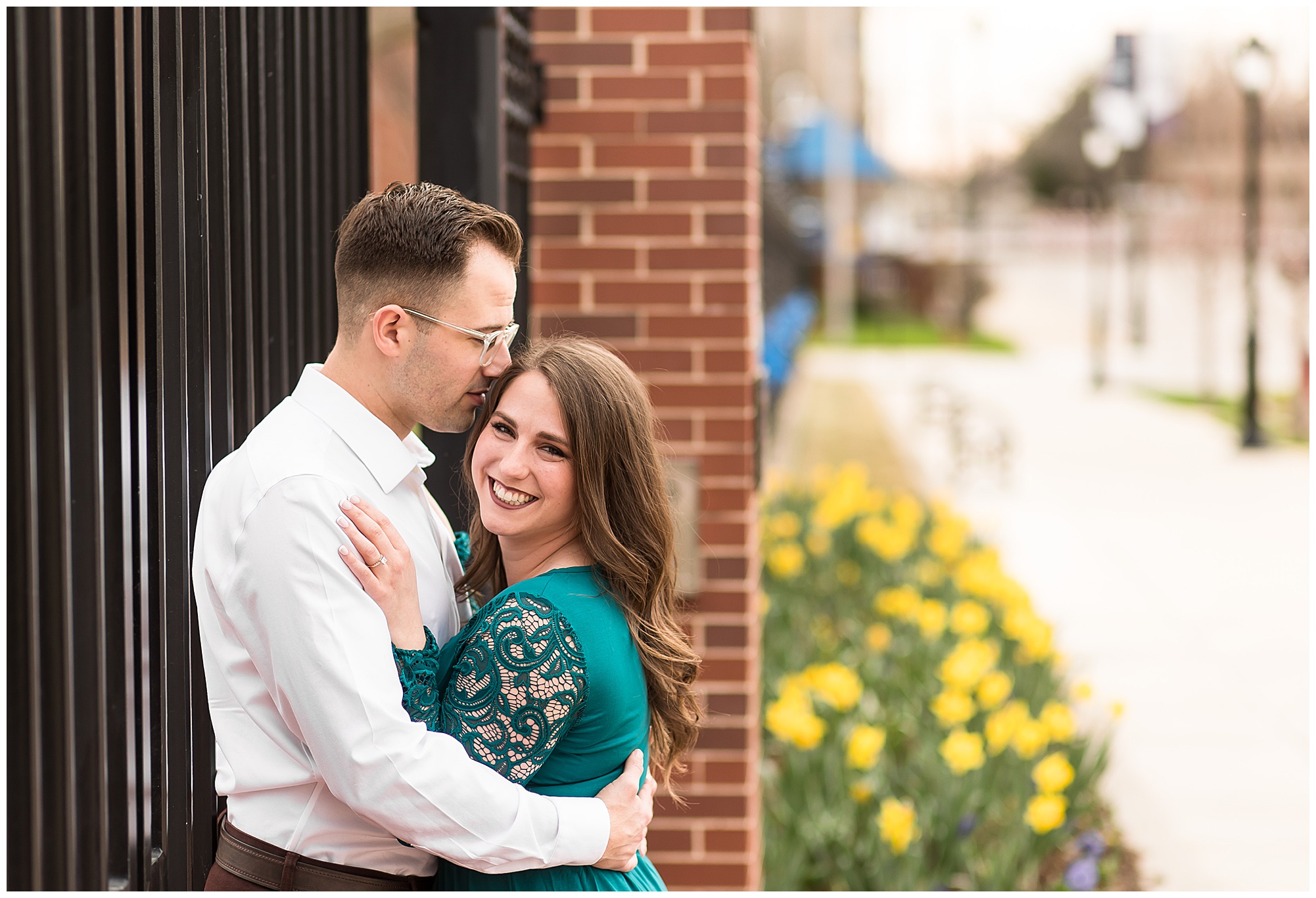 Kaylee + Tyler | Spring Downtown | Springfield Illinois | Engagement ...