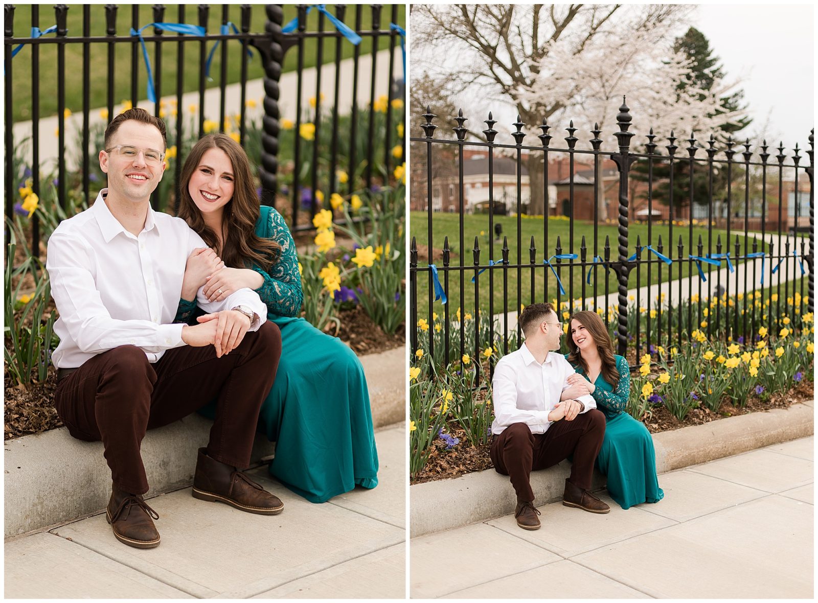 Kaylee + Tyler | Spring Downtown | Springfield Illinois | Engagement ...