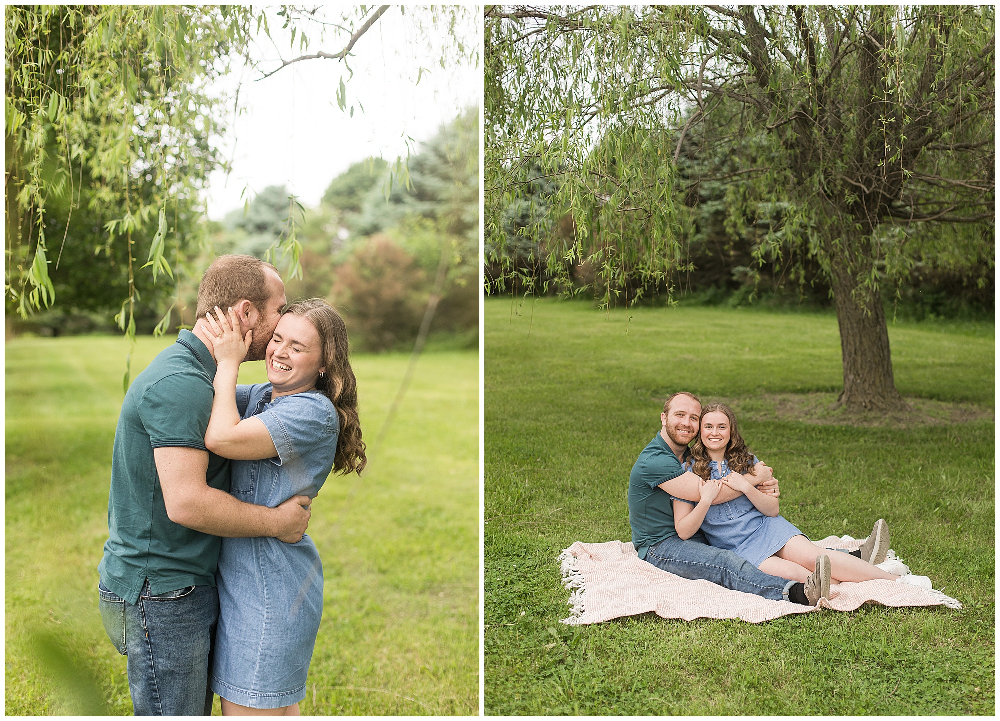 Keely & Jake | Petersburg Illinois | Spring Engagement Photographer ...