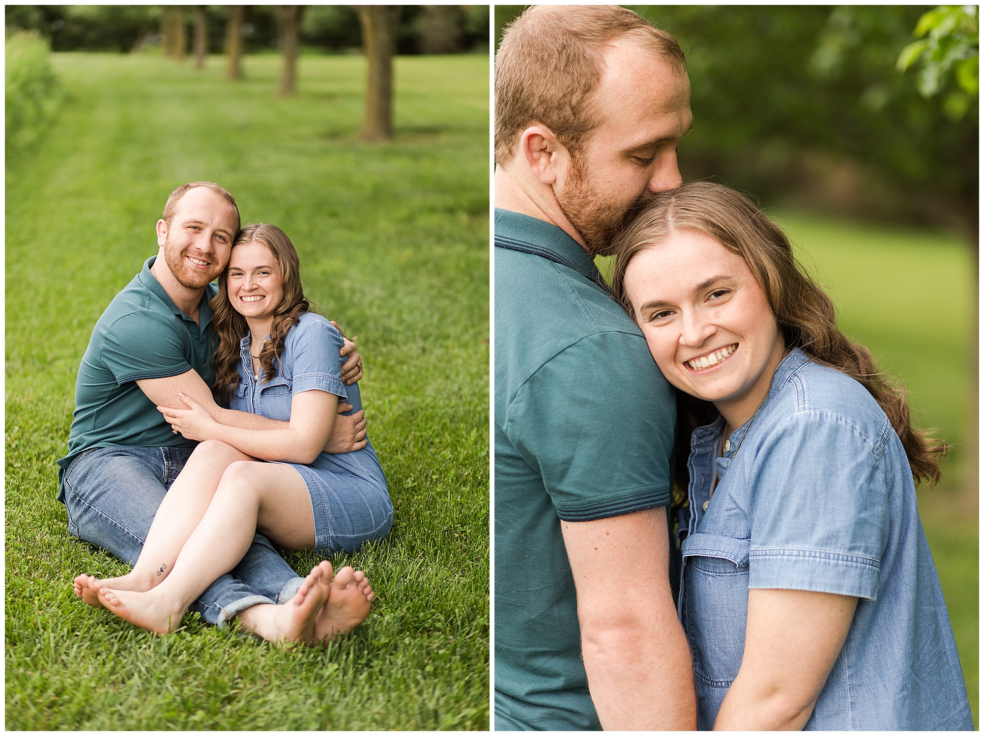 Keely & Jake | Petersburg Illinois | Spring Engagement Photographer ...