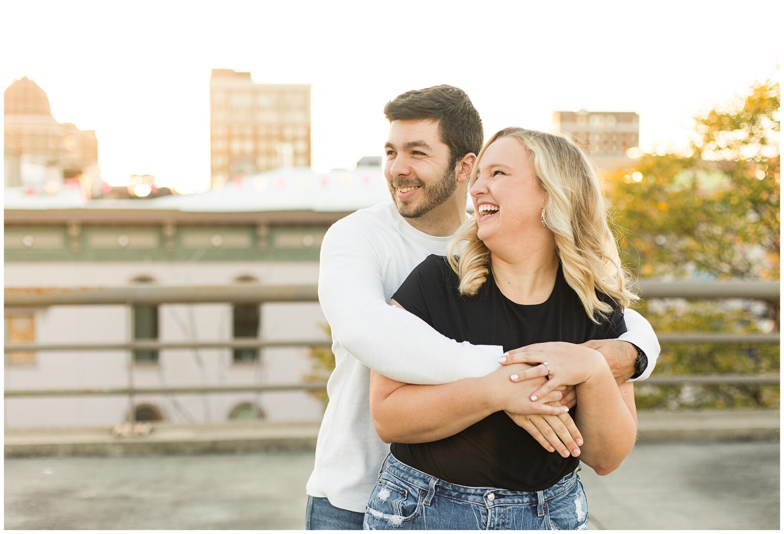 Sarah & Nick | Downtown Springfield Illinois | Engagement Photographer ...